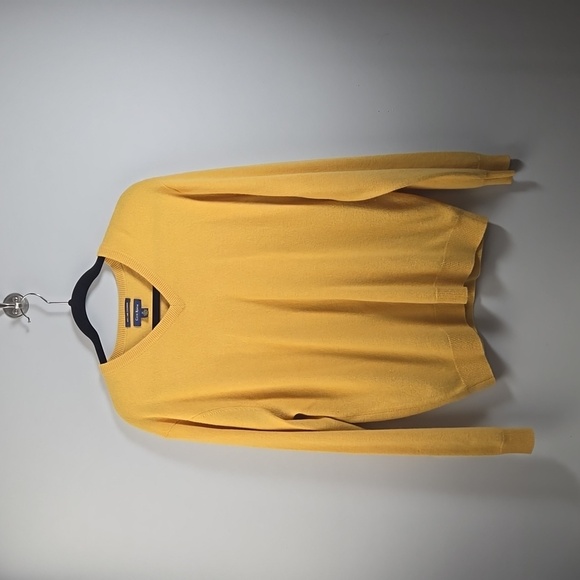 Club Room | Sweaters | Club Room Yellow Cashmere Sweater Euc | Poshmark